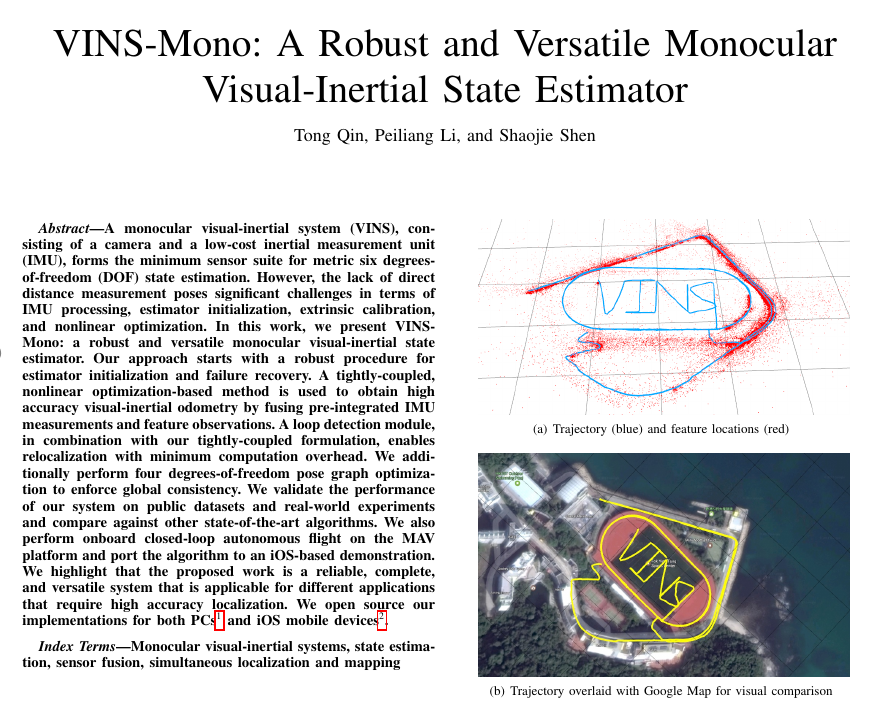 Vins-Mono论文阅读 | EpsilonJohn's Blog